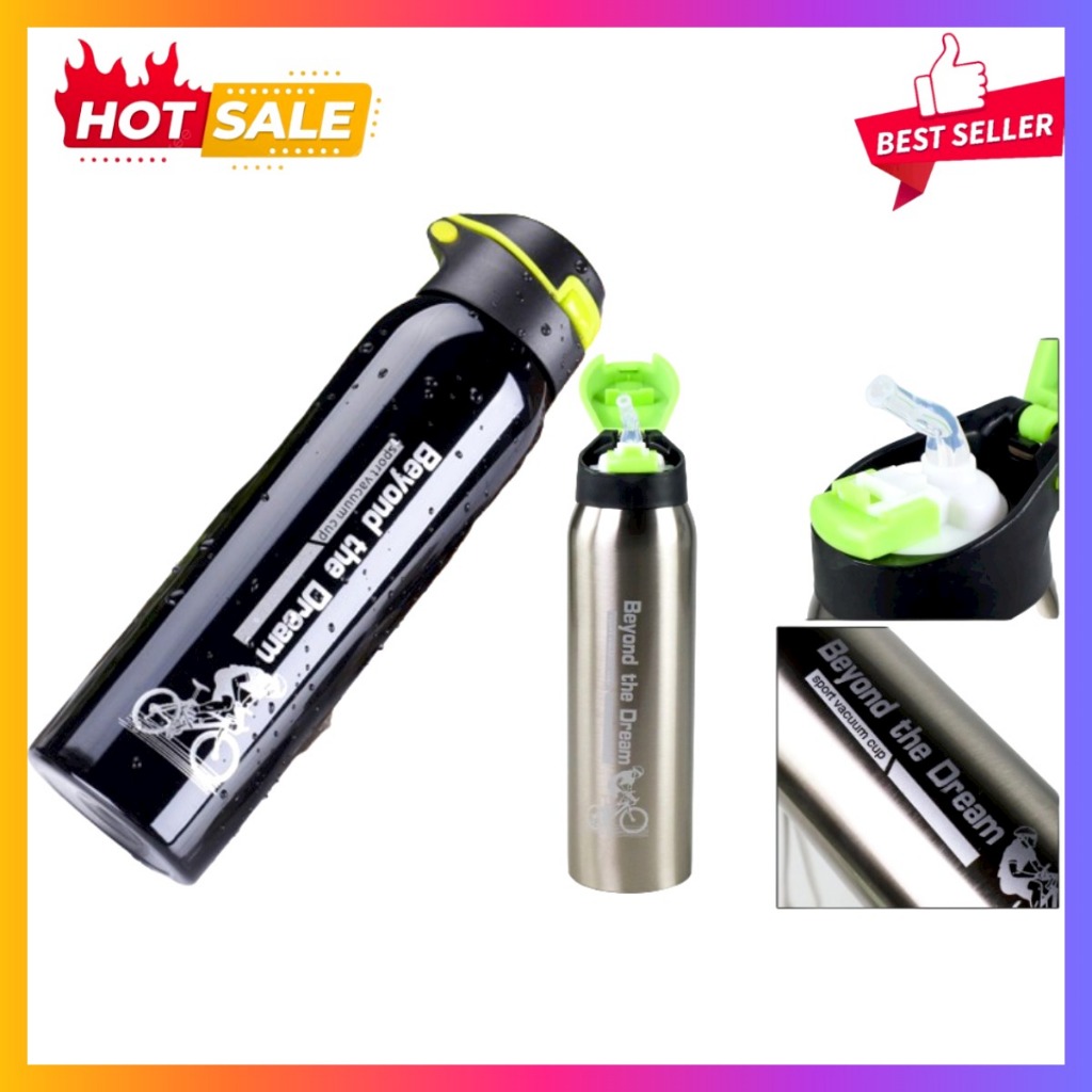 Jual Botol Minum Termos Air Panas Dingin Stainless Steel 500ml Warna ...