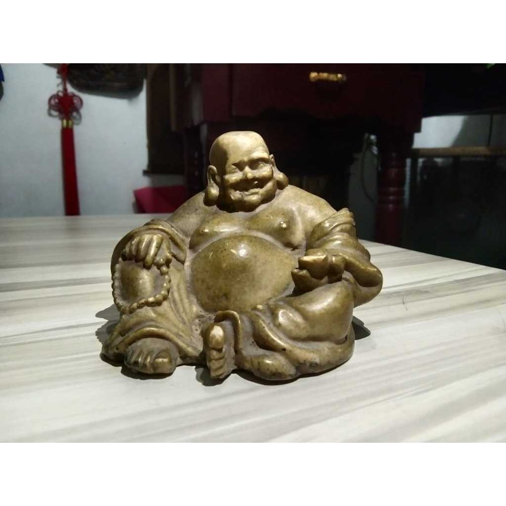 Jual Patung Fiber Budha Julai Kuno Jadul Antik | Shopee Indonesia