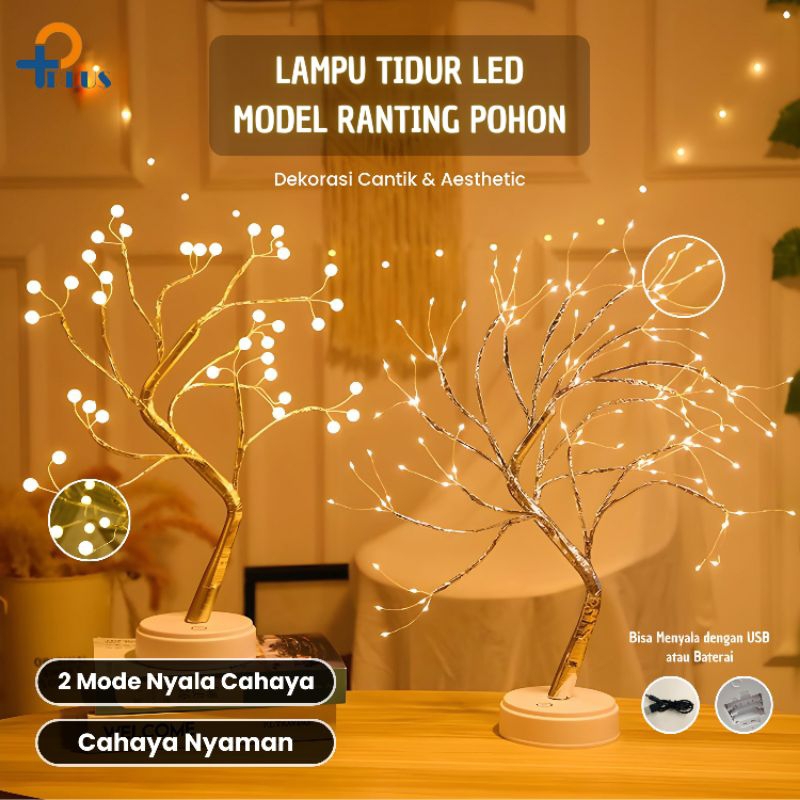Jual PPLUS Lampu Tidur Model Pohon Ranting Unik Colokan USB / Tenaga ...
