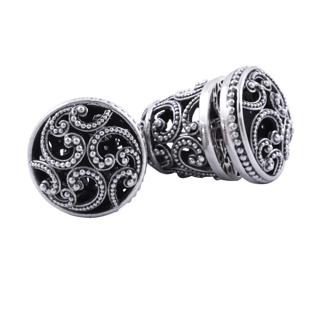 Jual [Original Anting Perak 925 ] Subeng Besar perak Bali Ombak Segara ...