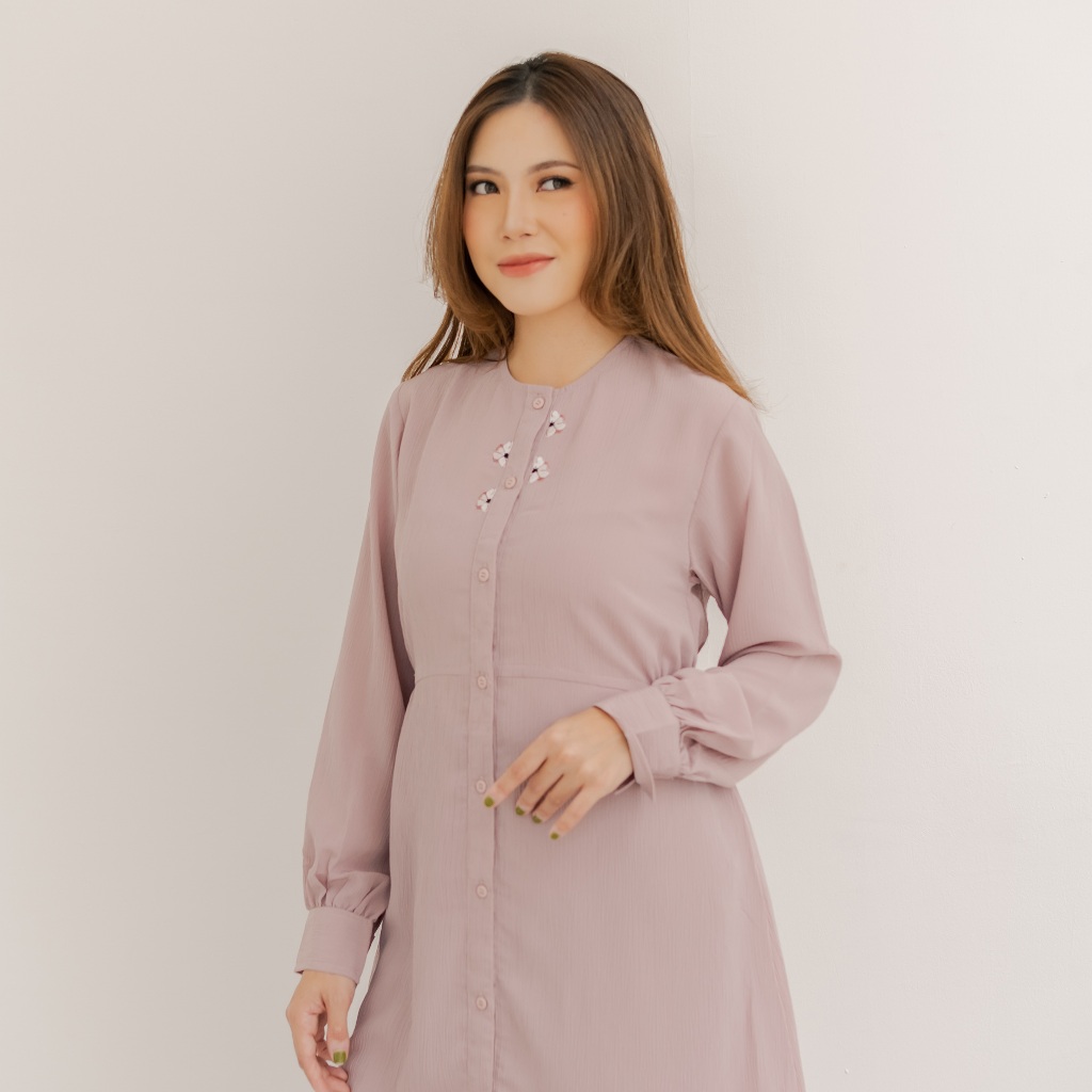 Jual GIYOMI ID - Sylvia Tunic / Tunic Wanita / Tunic Bahan Textured ...