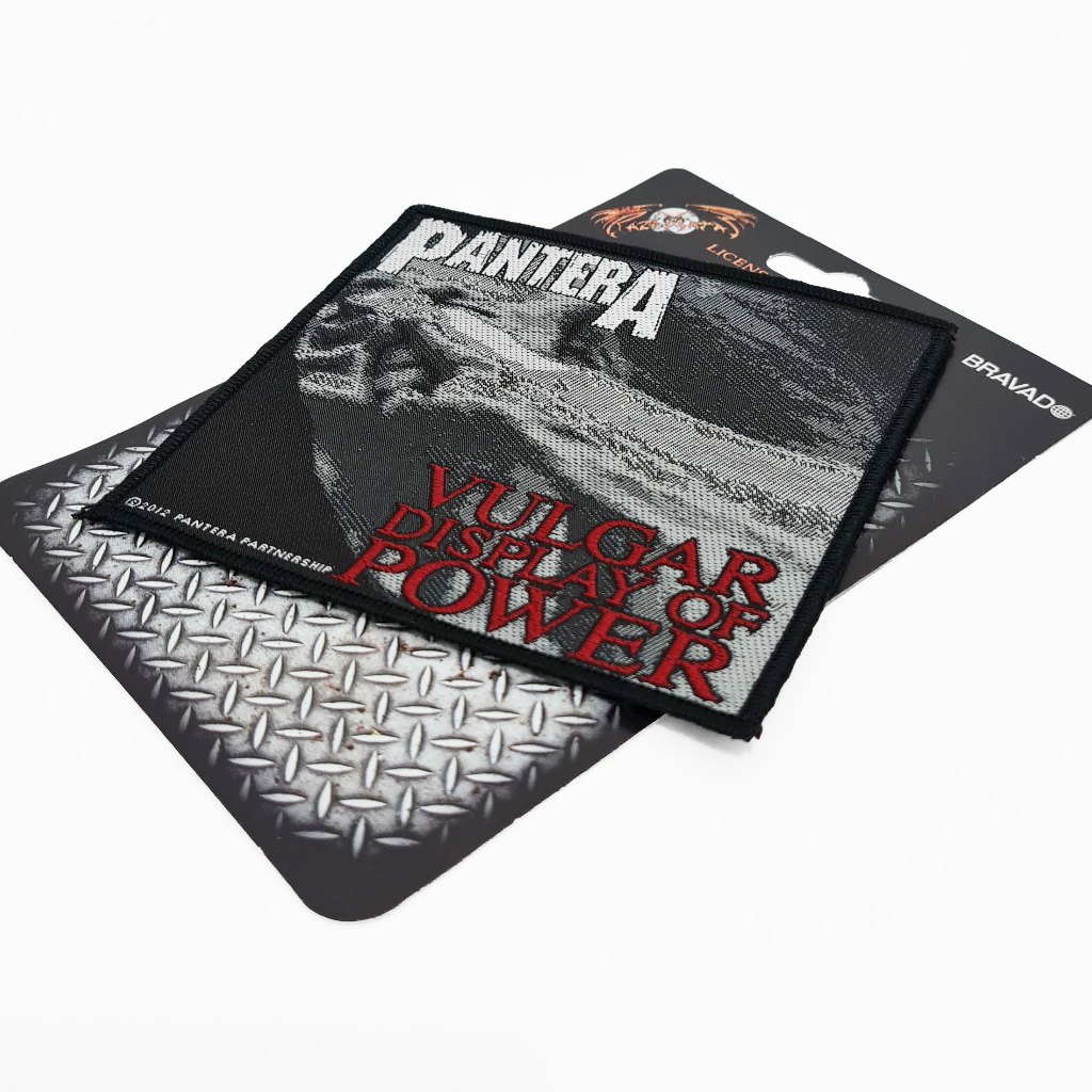 Jual Official Pantera - Vulgar Display Of Power Woven Patch | Shopee Indonesia