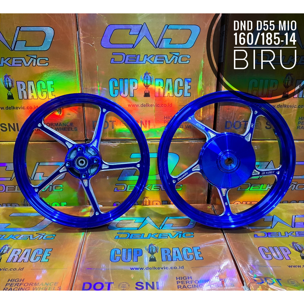Jual Velg DND Delkevic D55 Mio Sporty /Mio Smile /Mio Soul Lama 160 ...