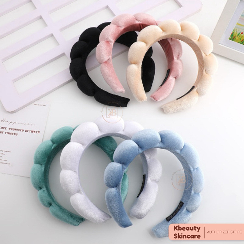 Jual Bando Shell Busa Tebal / Korean Fluffy Head Band Style / Hairband ...