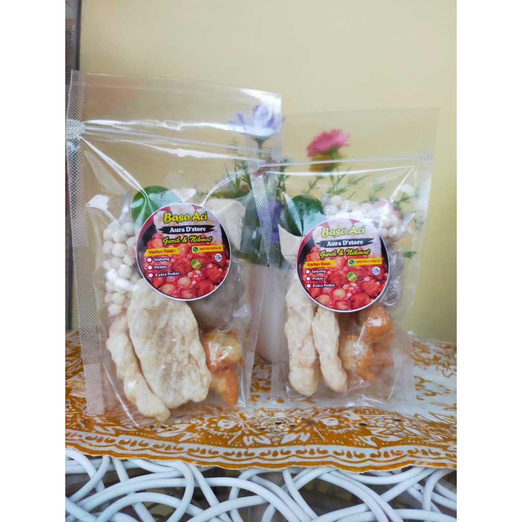 Jual Baso aci ayam suwir pedas nikmat menggunakan chilie oil asli isian ...