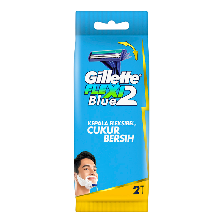 Jual Gillette Flexi Blue II Gillete Alat Cukur Blue 2 Flexi Razor Pisau ...