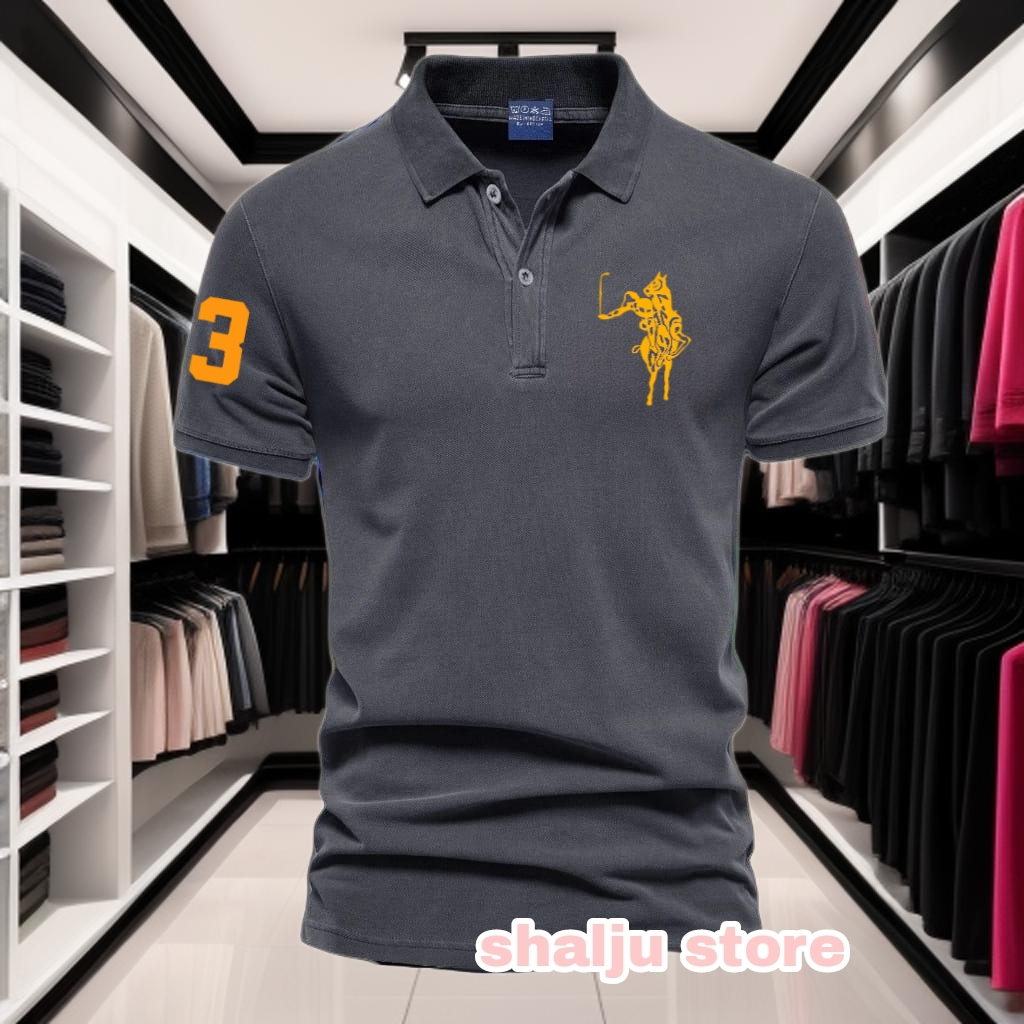Jual Kaos Polo Shirt Lengan Pendekn Impor pl3 Pria/Wanita/Kaos Polo ...
