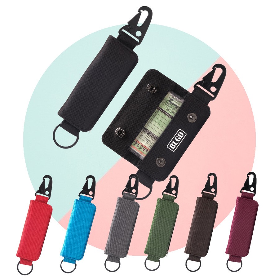 Jual Dompet STNK gantungan kunci mobil motor slim carabiner model ring ...