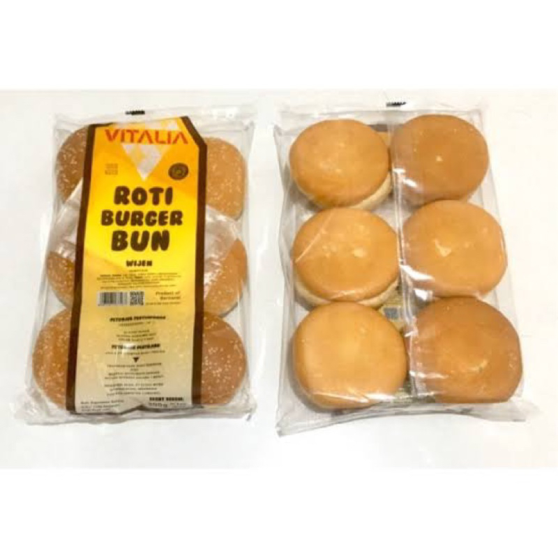 Jual roti burger bernardi & vitalia isi 6 | Shopee Indonesia