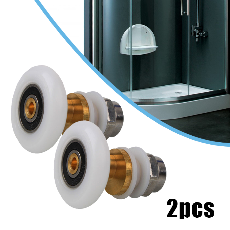 Jual Roda Pintu Kamar Mandi Kaca 2PCS Roller Pintu Shower Roda Shower ...