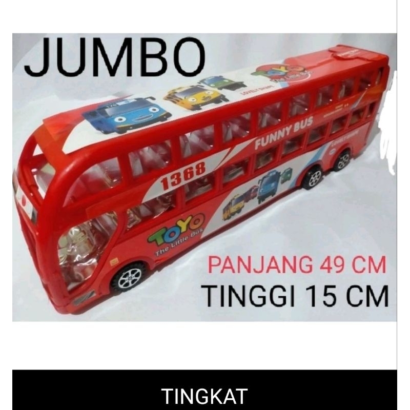 Jual BUS TINGKAT TRANSJAKARTA - BUS TINGKAT | Shopee Indonesia