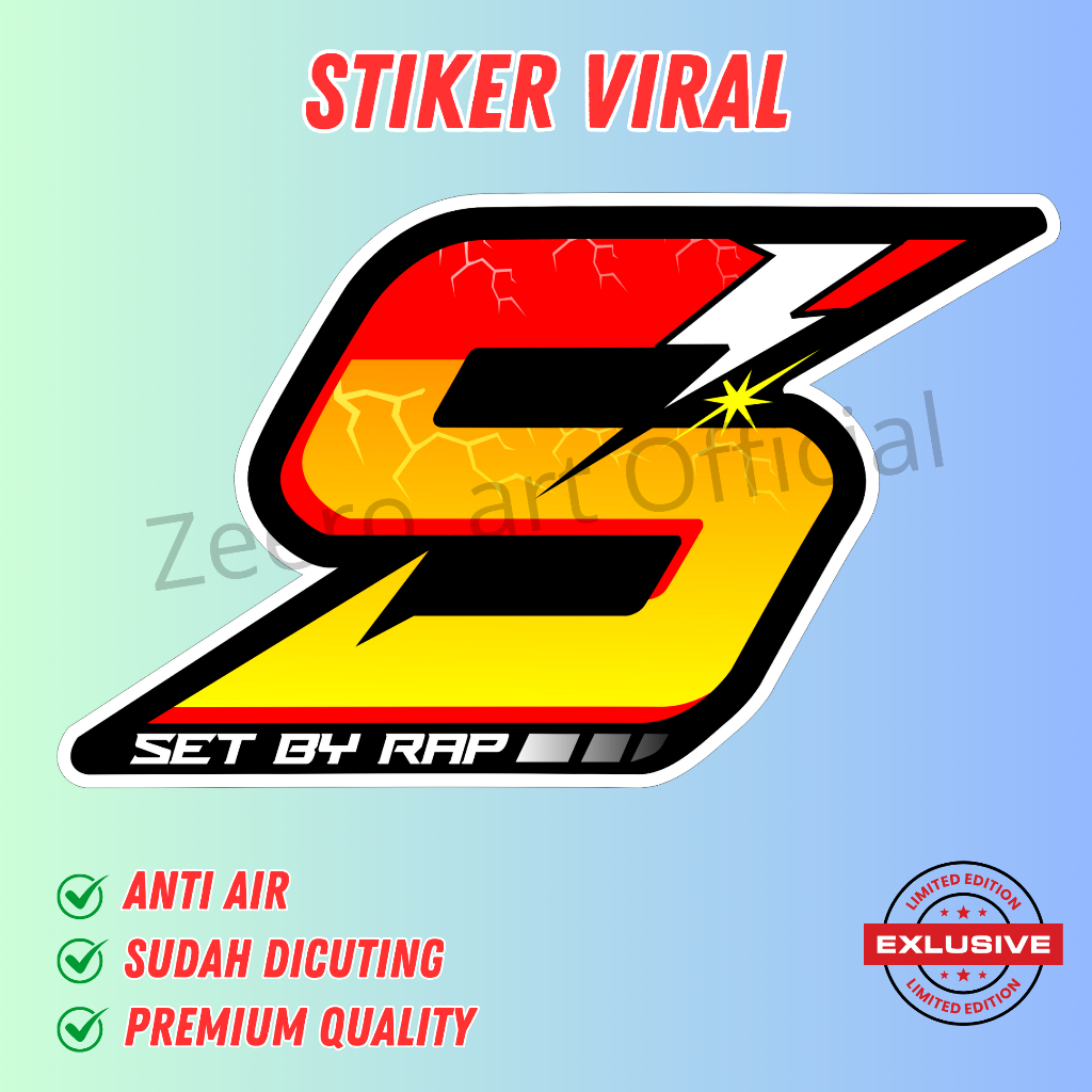 Jual Stiker Racing Viral Set By Rap / Setiker /Sticker | Shopee Indonesia