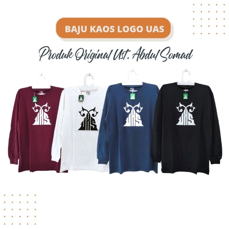 Jual Kaos Lengan Panjang Logo UAS | Produk Original Ustadz Abdul Somad ...