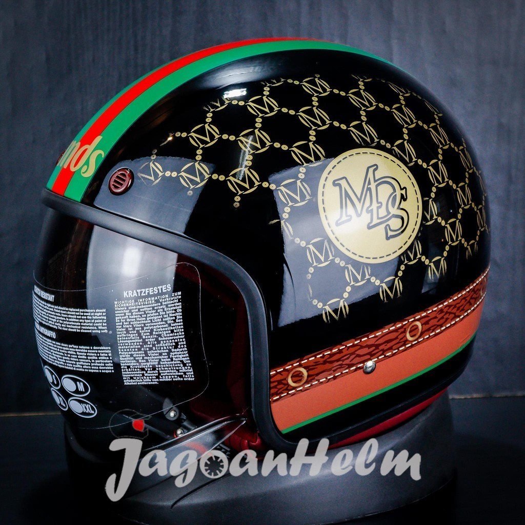 Jual HELM MDS MAGNUM / MDS RETRO / MDS BOGO | Shopee Indonesia