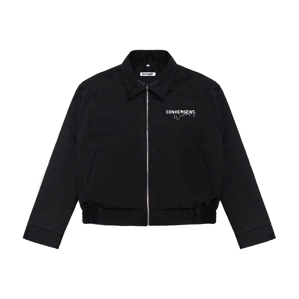 Jual Convergent Boxy Work Jacket - Gather | Shopee Indonesia