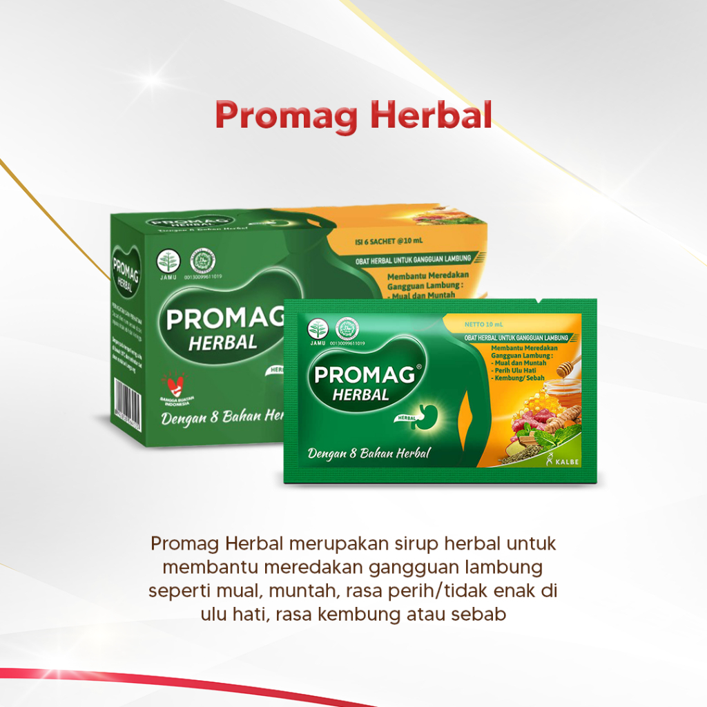 Jual Promag Herbal - Obat Lambung sirup sachet siap minum ORIGINAL ...