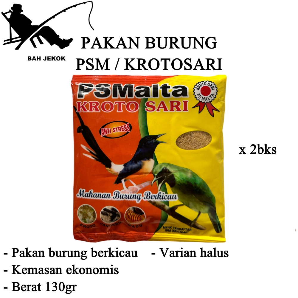 Jual Pakan burung Kroto Sari PS malta halus untuk semua jenis burung ...