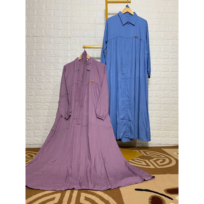 Jual Baju Gamis Rayon Twill | Shopee Indonesia