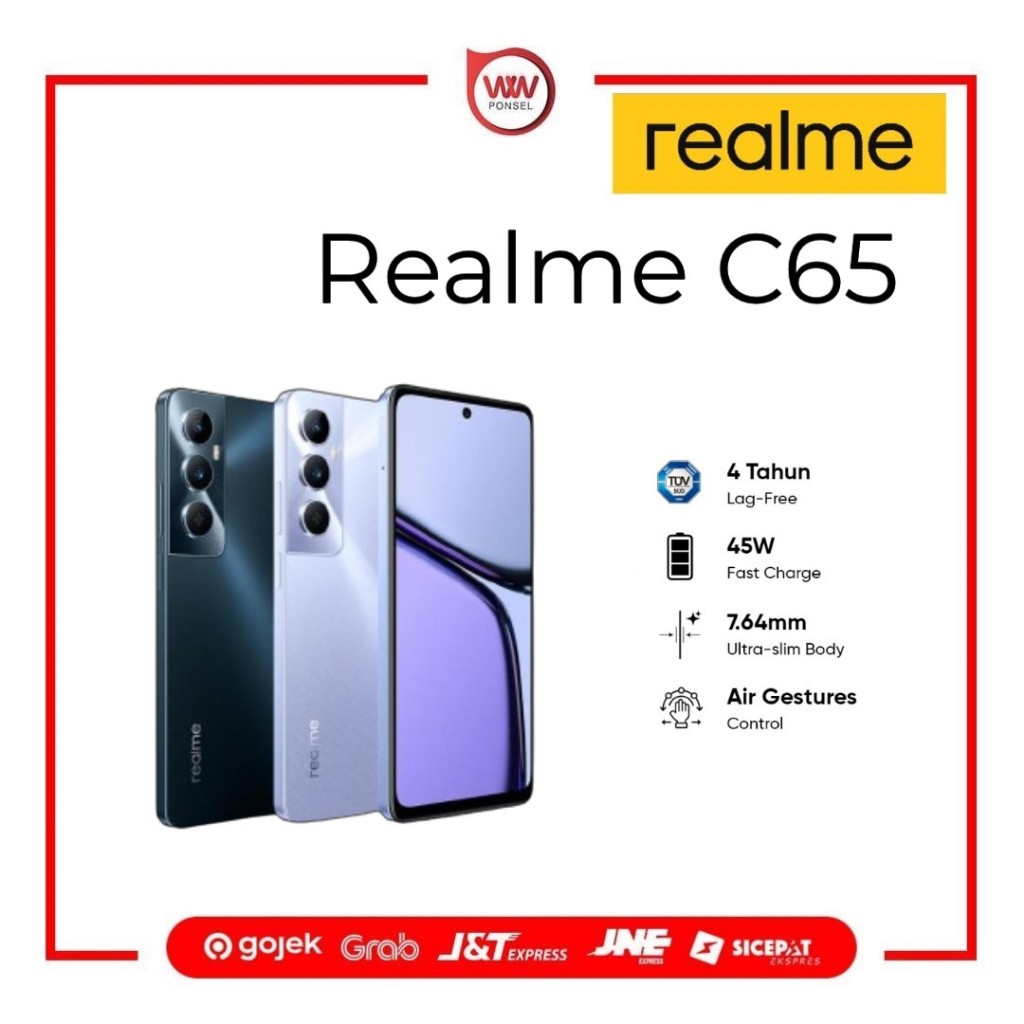 Jual Hp Realme C65 Ram 8GB Internal 128GB Garansi Resmi | Shopee Indonesia