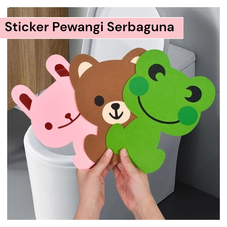 Jual Sticker / Stiker Pewangi Pengharum Ruangan Anak Serbaguna Lucu ...