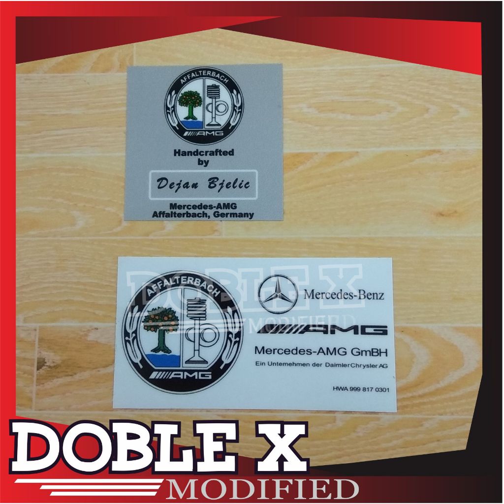 Jual STIKER AMG PRIVATE LOUNGE OEM | Shopee Indonesia