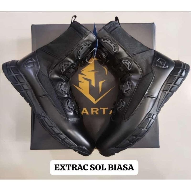 Jual SEPATU PDL SPARTAN EXTRAK SOL DATAR TALI PUTAR | Shopee Indonesia