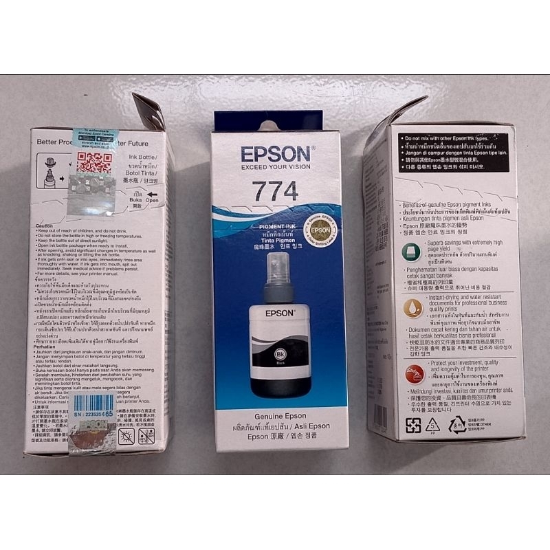 Jual Tinta Epson 774 Original | Shopee Indonesia