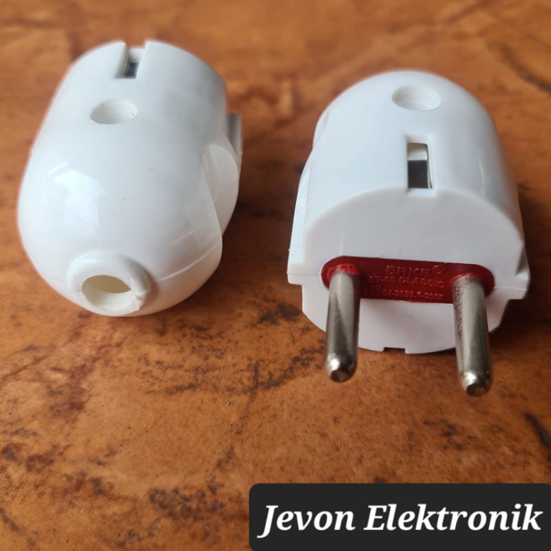 Jual Steker Colokan Listrik 2 Phase Fase Putih | Shopee Indonesia