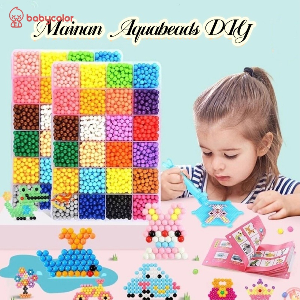 Jual Babycolor 6000PCS Diy Anak Magic Water Beads Set Manik Air Diy Air ...