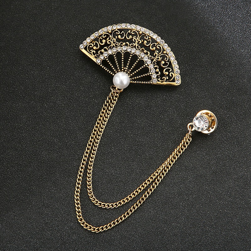 Jual KIAMA - Lapel Pin Bros Jas Wedding Vintage Crown - Aksesoris Pin ...