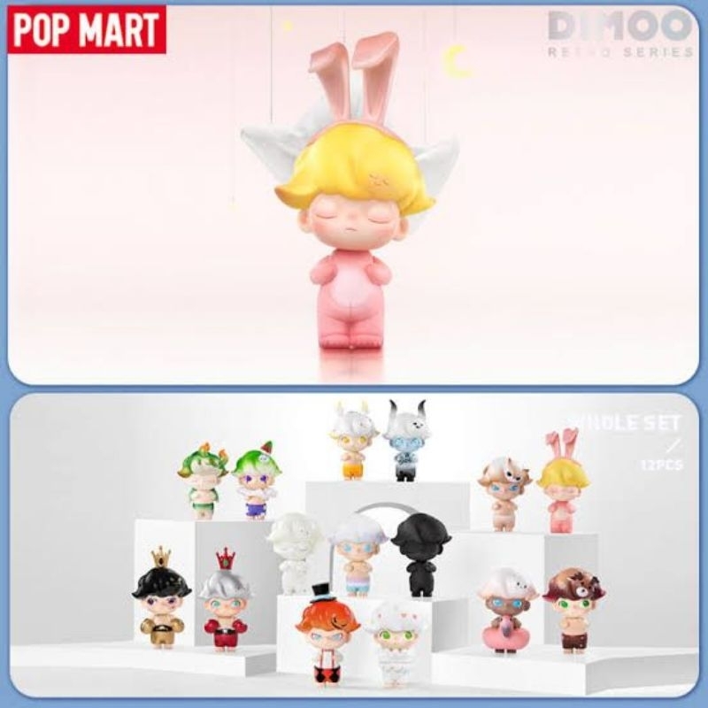 Jual POPMART - DIMOO RETRO SERIES (Pajamas Rabbit) | Shopee Indonesia