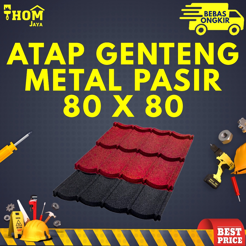 Jual ATAP GENTENG METAL PASIR / ATAP GENTENG METAL / ATAP GENTENG ...