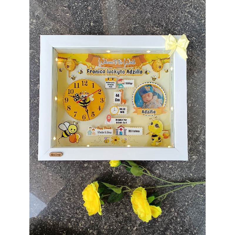 Jual Biodata bayi, frame bayi | Shopee Indonesia