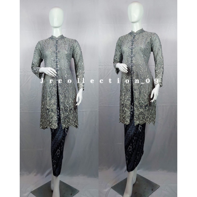 Jual Kebaya Tunik Mewah / Kebaya tile / Kebaya Kerah Sanghai part 1 ...
