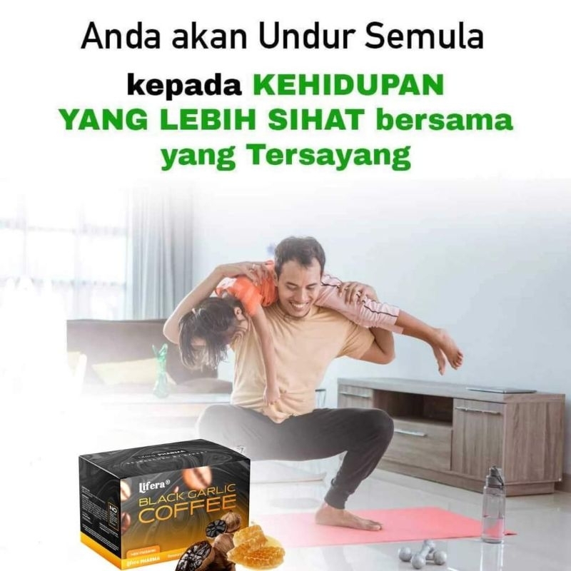 Jual Lifera Black Garlic Coffee Kopi Lifera Black Garlic Diabetes ...