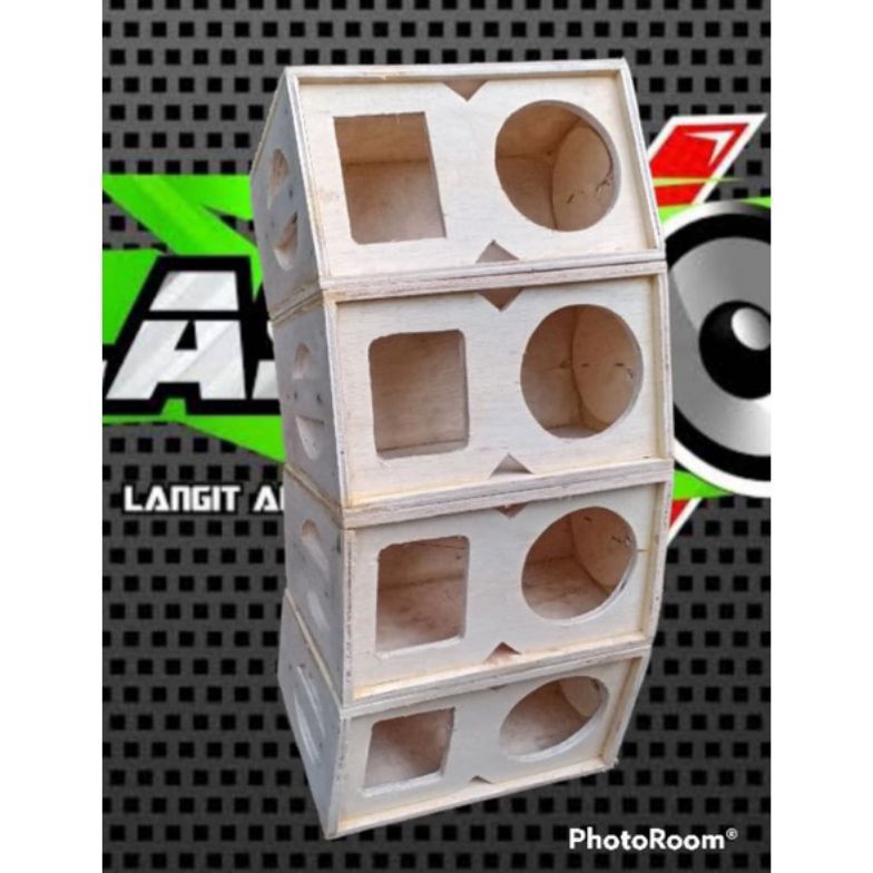 Jual Box speaker 4 inch line array single plus tweeter kotak audax AX65 ...