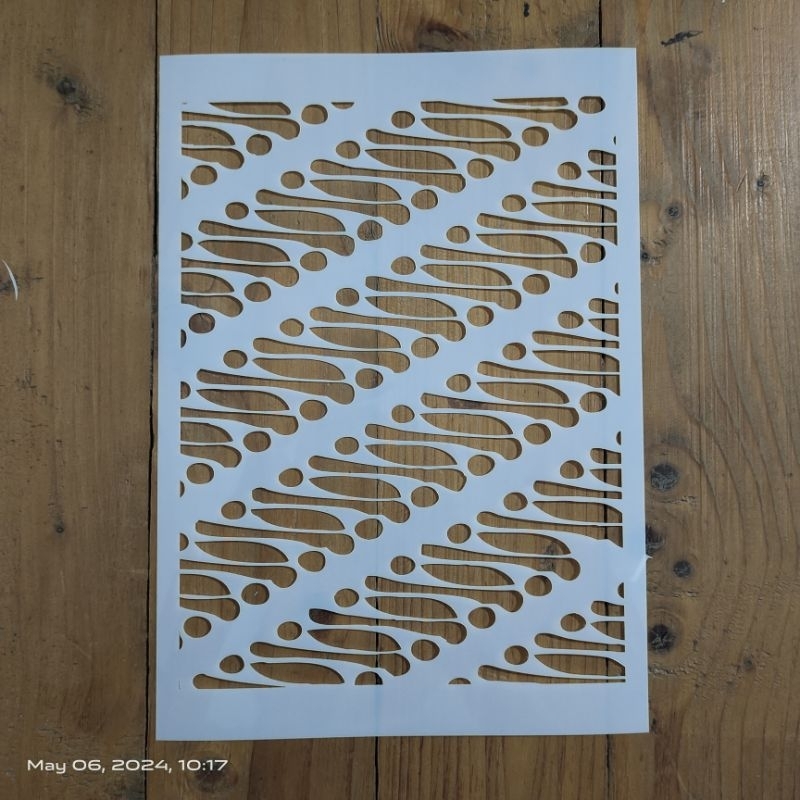 Jual Stencil Batik Indonesia Ukuran A4 (21 * 29,7 cm) | Shopee Indonesia