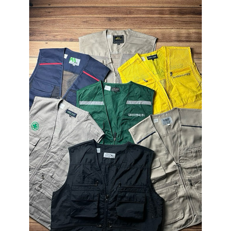 Jual (1) Vest Tactical / Utility Vest / Fishing Vest / Safety Vest ...
