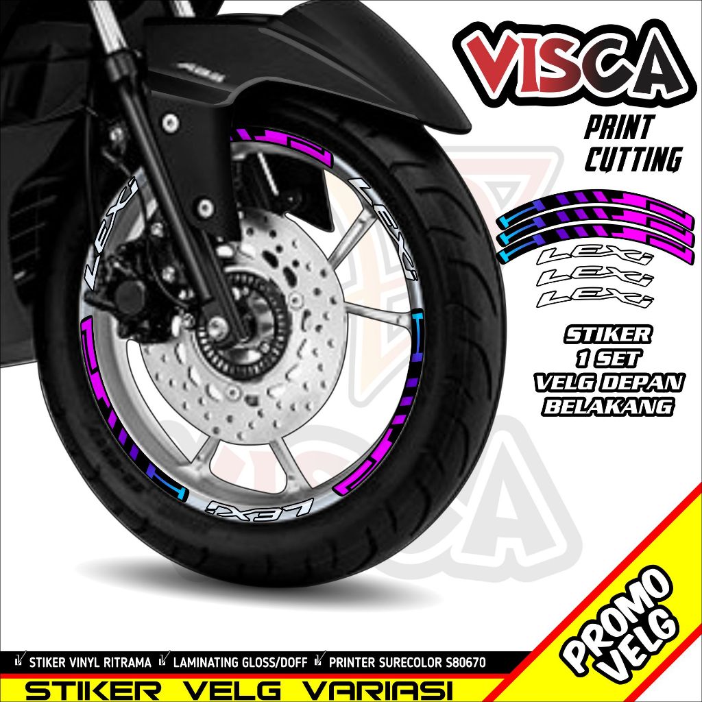 Jual Stiker Velg List Velg Motor Stiker Velg Lexi Motif Hitech Bunglon ...