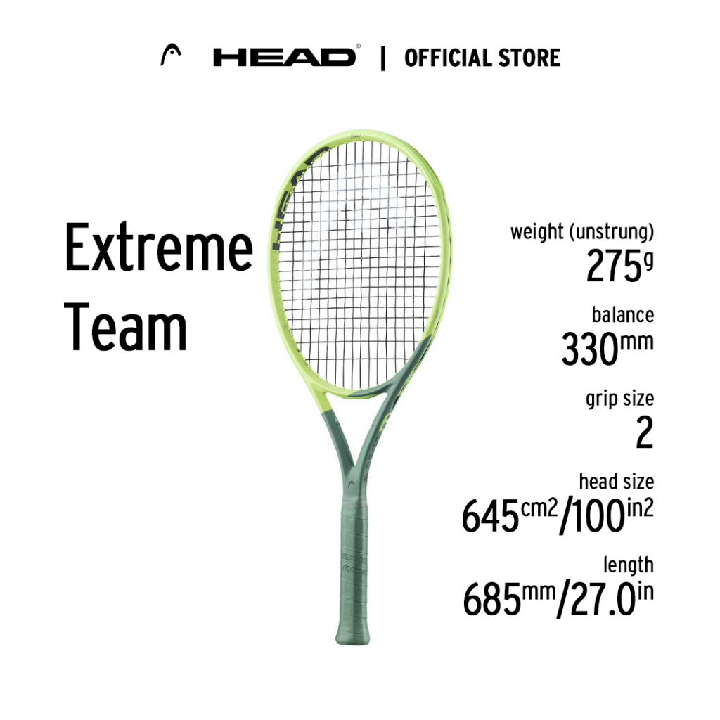 Jual HEAD Racket Extreme Team 2022 FREE Coverbag - Raket Tennis Tanpa ...