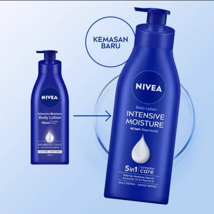 Jual AiLiN NIVEA Intensive Moisture Body Lotion 100ml/200ml/400ml | Shopee Indonesia