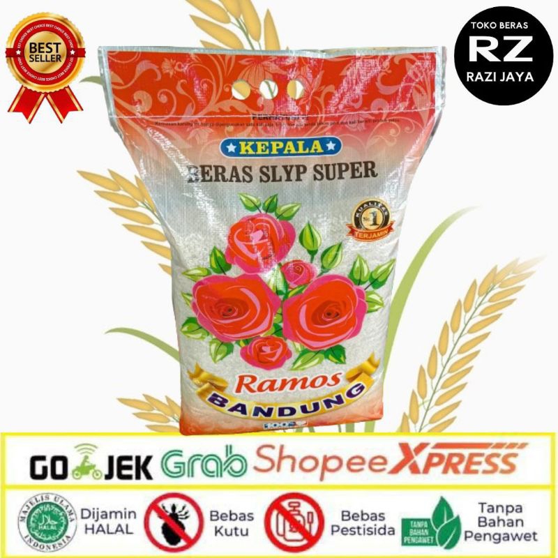 Jual Beras Ramos Bandung Premium 5kg 10kg 20kg | Shopee Indonesia