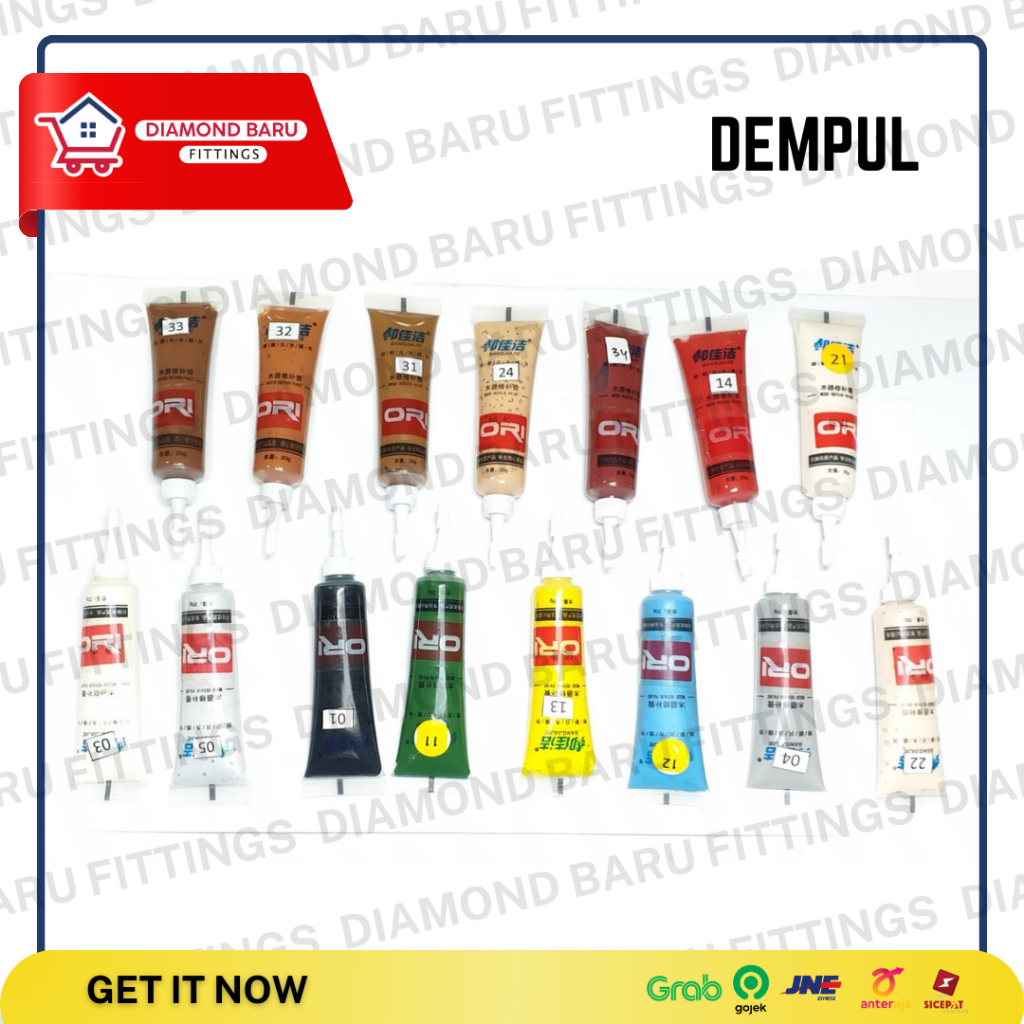 Jual Dempul Tusir HPL PVC Sheet Vinyl Lantai Repair Paste ORI | Shopee ...