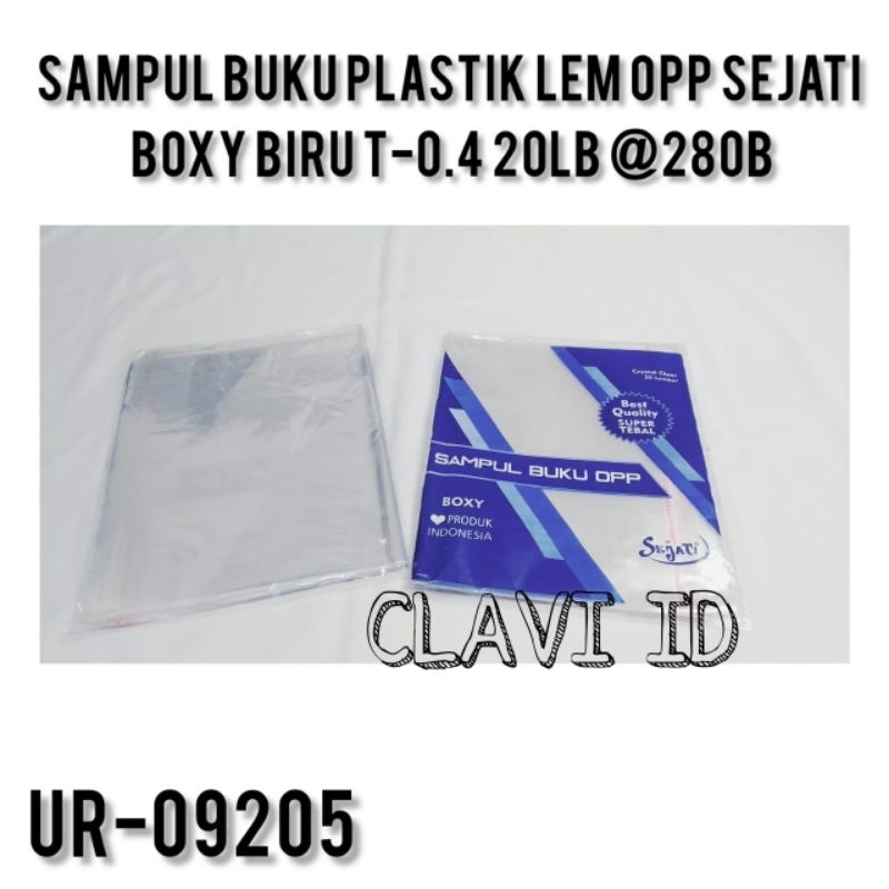 Jual 9205/SAMPUL BUKU PLASTIK BOXY/SAMPUL TRANSPARAN BOXY | Shopee ...