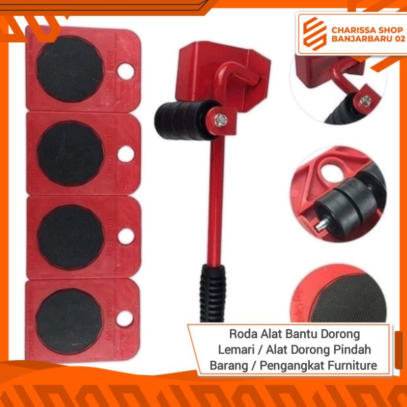 Jual Roda Alat Bantu Dorong Lemari / Alat Dorong Pindah Barang ...