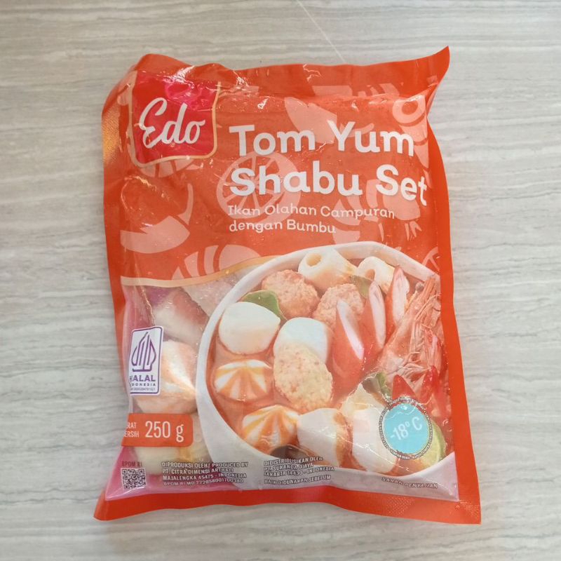 Jual EDO Tomyum Shabu Set 250g | Shopee Indonesia