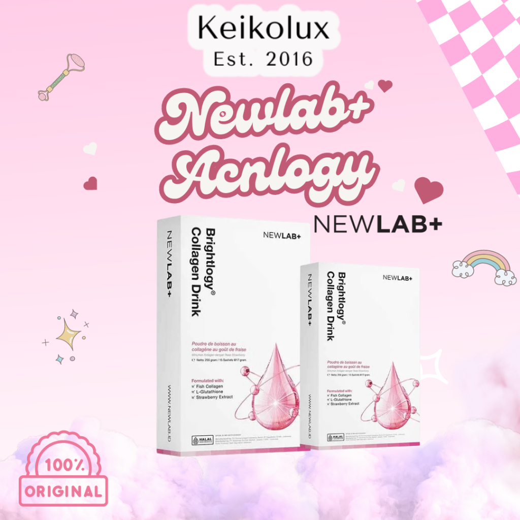 Jual NewLab Premium Collagen Drink | Minuman Collagen | Kolagen Pencerah Kulit | Shopee Indonesia