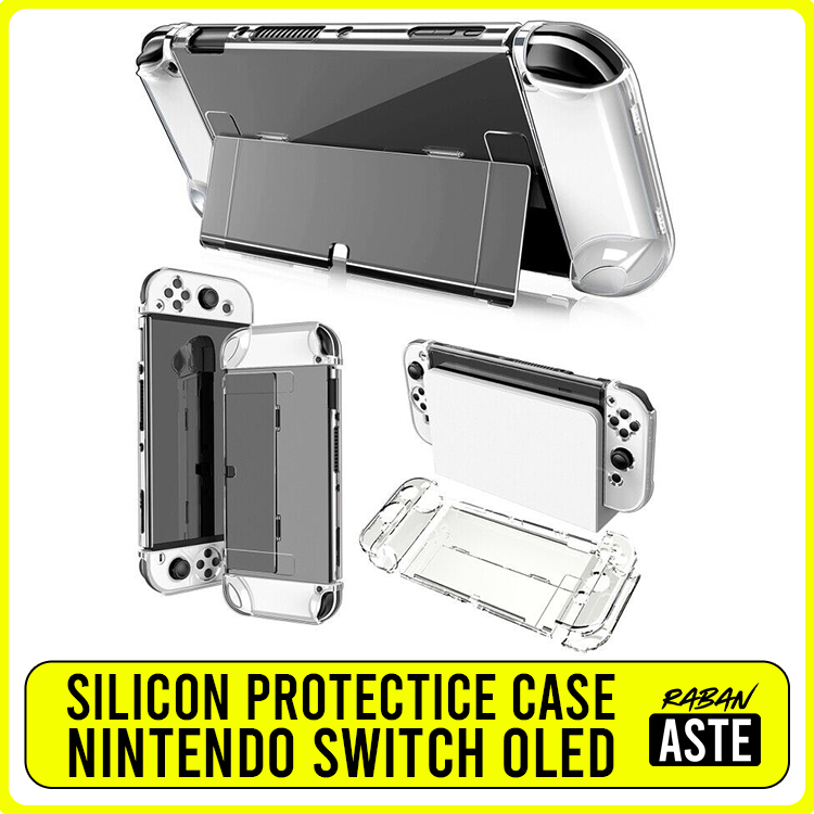 Jual Case Nintendo Switch OLED Crystal Clear Casing Protective Mika ...