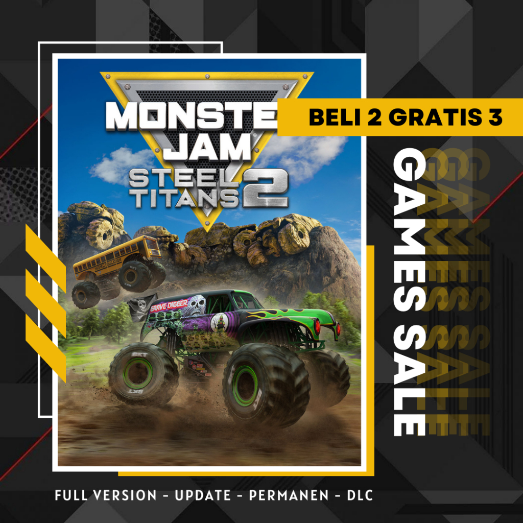 Jual MONSTER JAM STEEL TITANS 2 COMPLETE BUNDLE - GAME PC - GAME LAPTOP ...