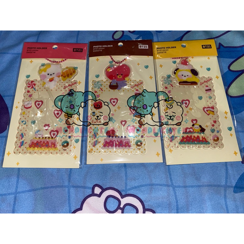 Jual BT21 Minini Photocard Holder PC Holder Sweetie RJ TATA CHIMMY | Shopee Indonesia